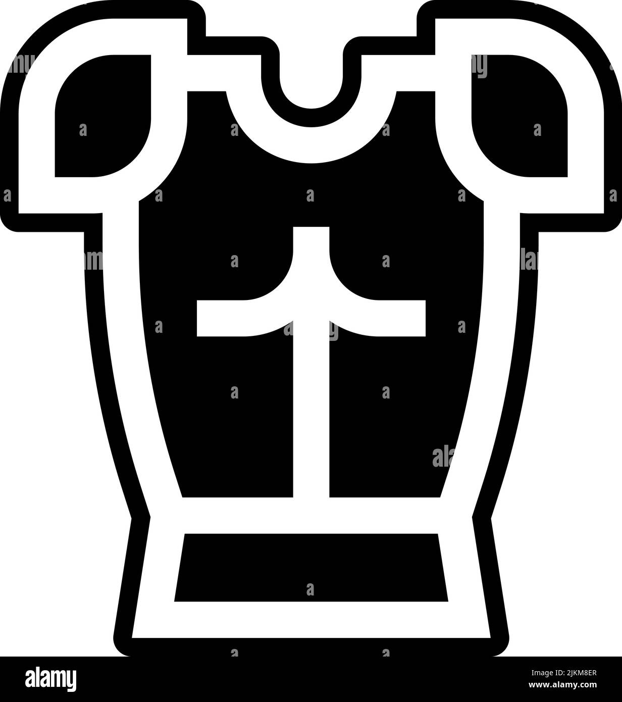 armor icon black vector illustration Stock Vector Image & Art - Alamy