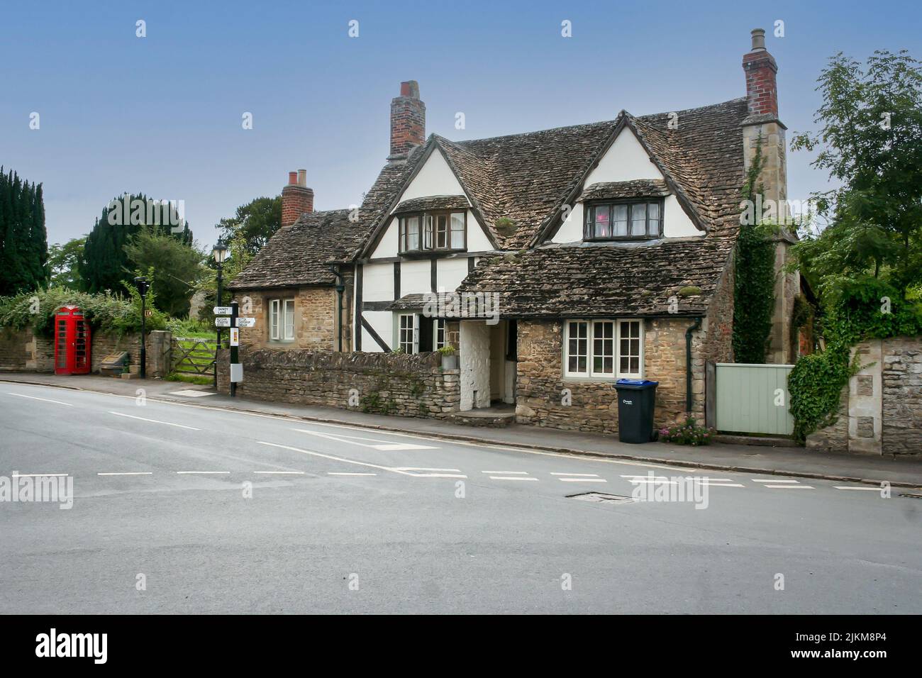 A beautiful house in the street with trees in Laycock Village ...