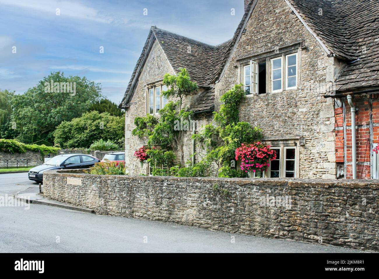 A beautiful house in the street with trees in Laycock Village ...