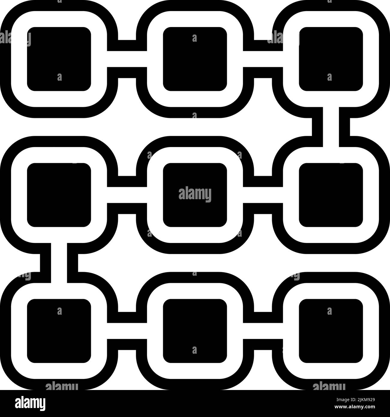 conection icon black vector illustration Stock Vector Image & Art - Alamy