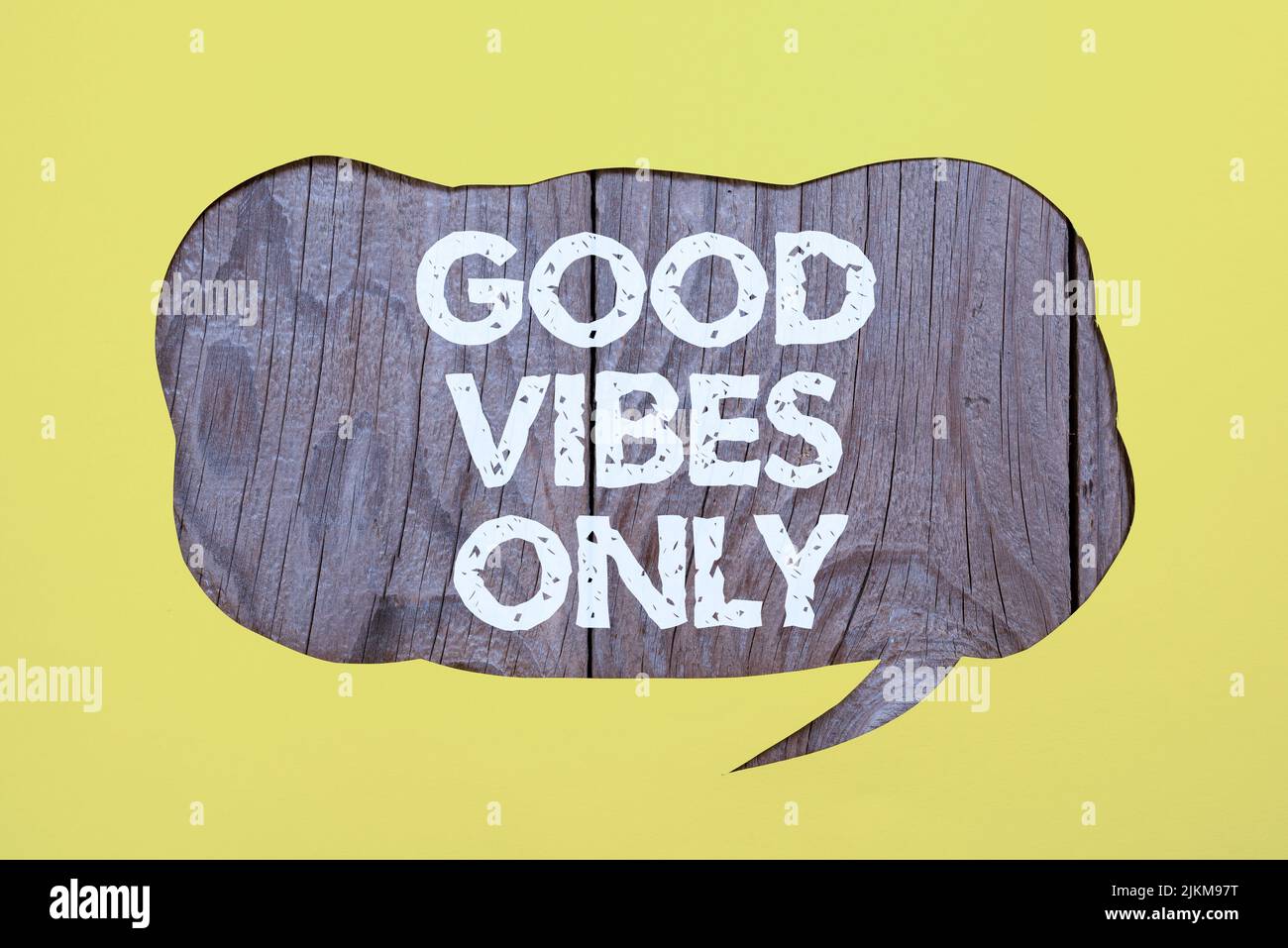 Text sign showing Good Vibes Only. Concept meaning Just positive ...