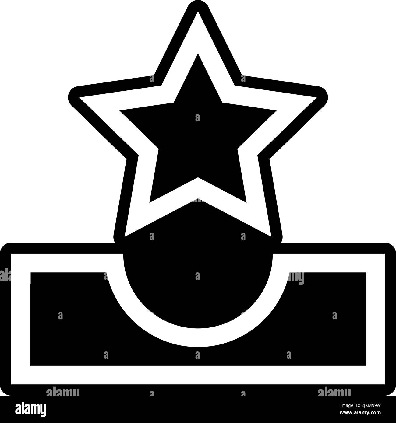 featured icon black vector illustration Stock Vector Image & Art - Alamy