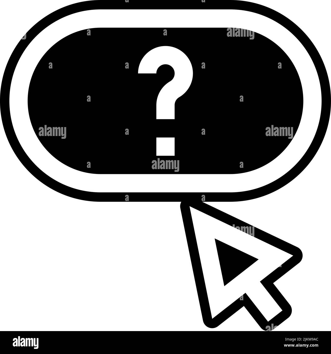 help icon black vector illustration Stock Vector Image & Art - Alamy