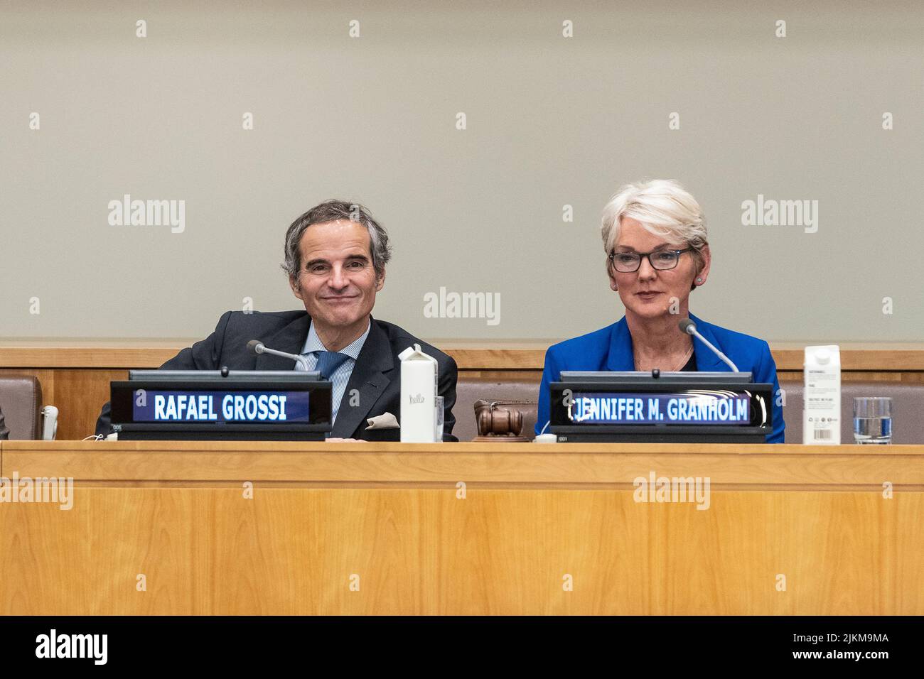 New York, New York, USA. 2nd Aug, 2022. Rafael Mariano Grassi and ...