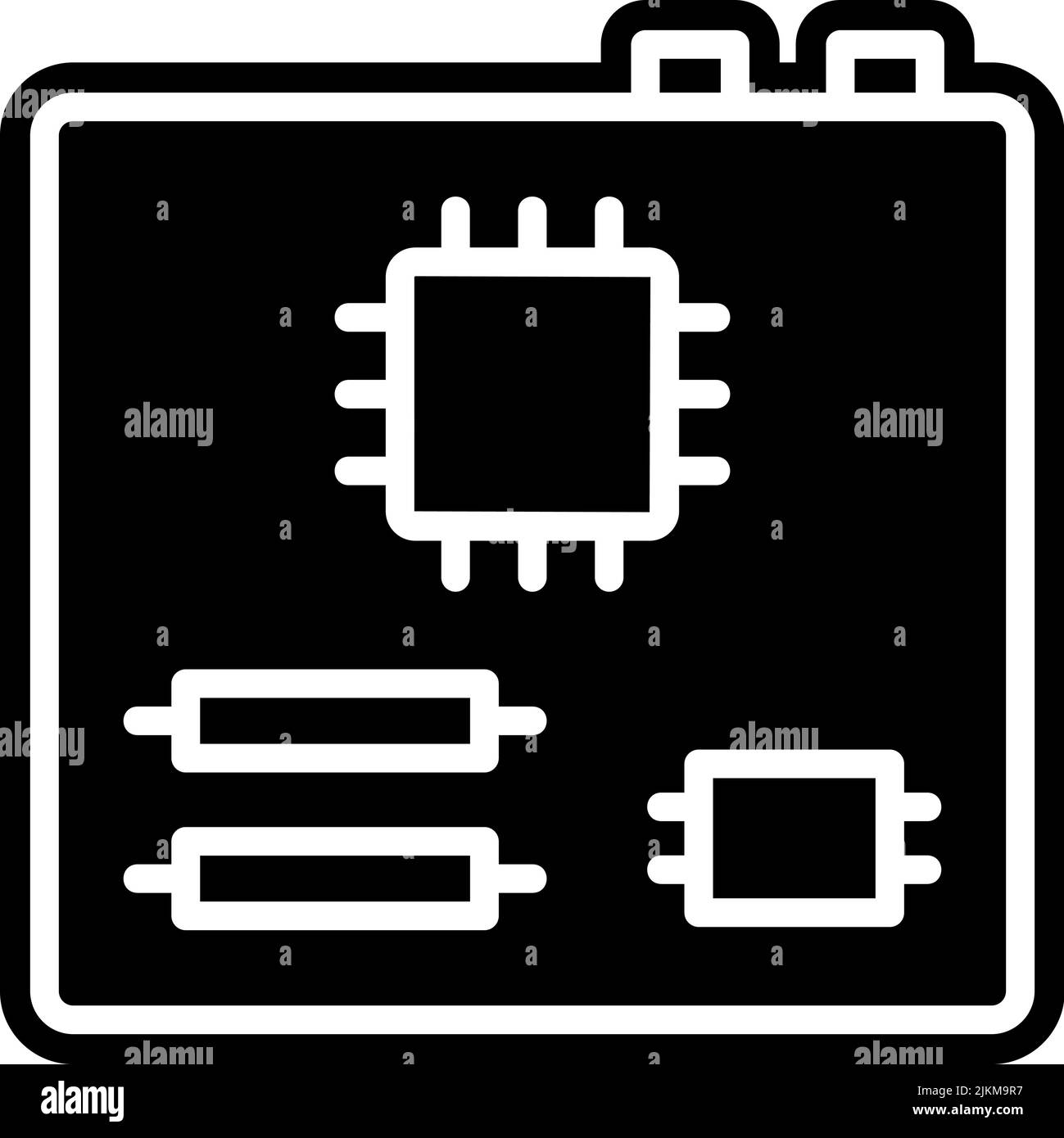 Micro scheme vector vectors Black and White Stock Photos & Images - Alamy