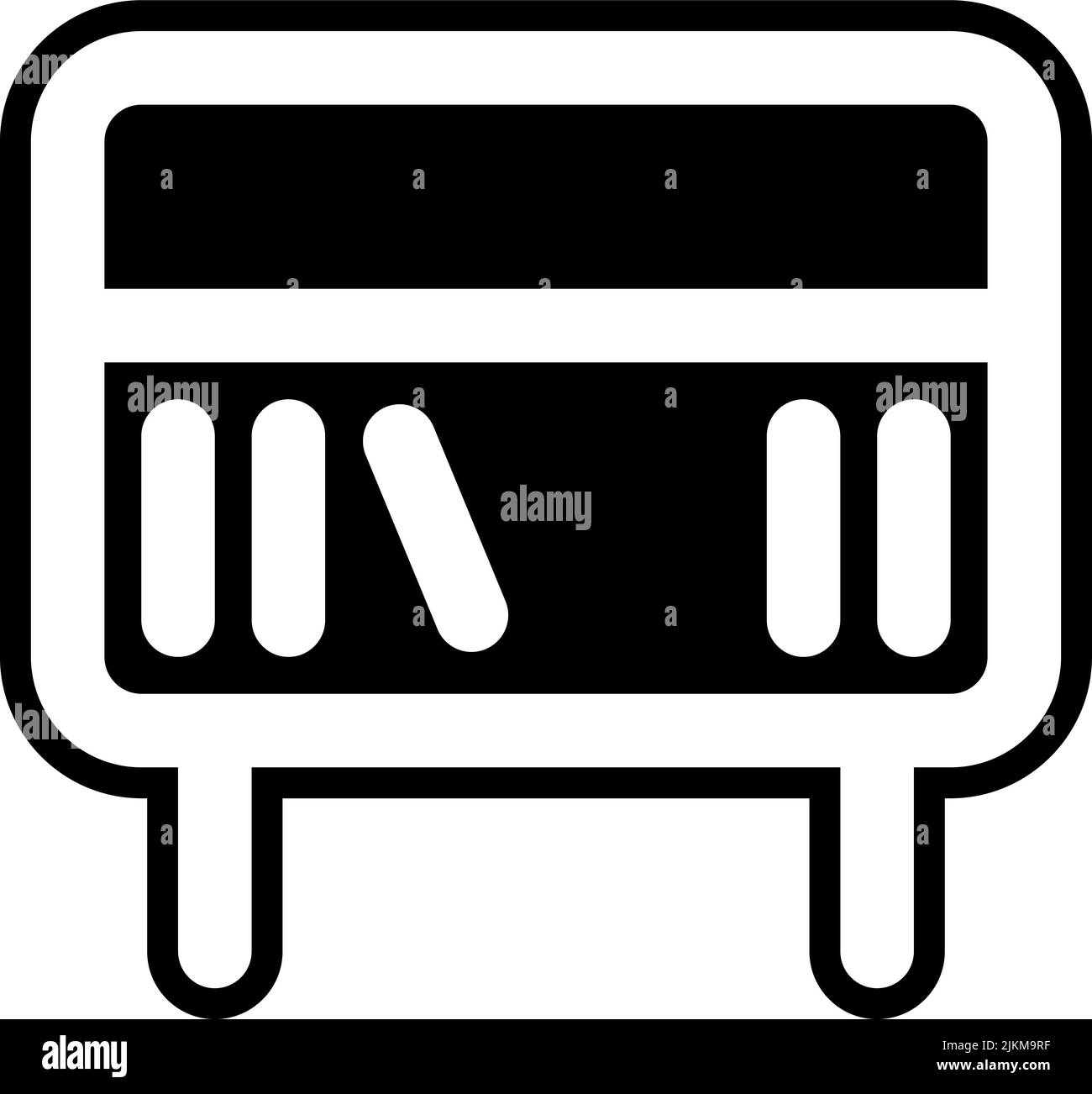 bookshelves icon black vector illustration Stock Vector Image & Art - Alamy