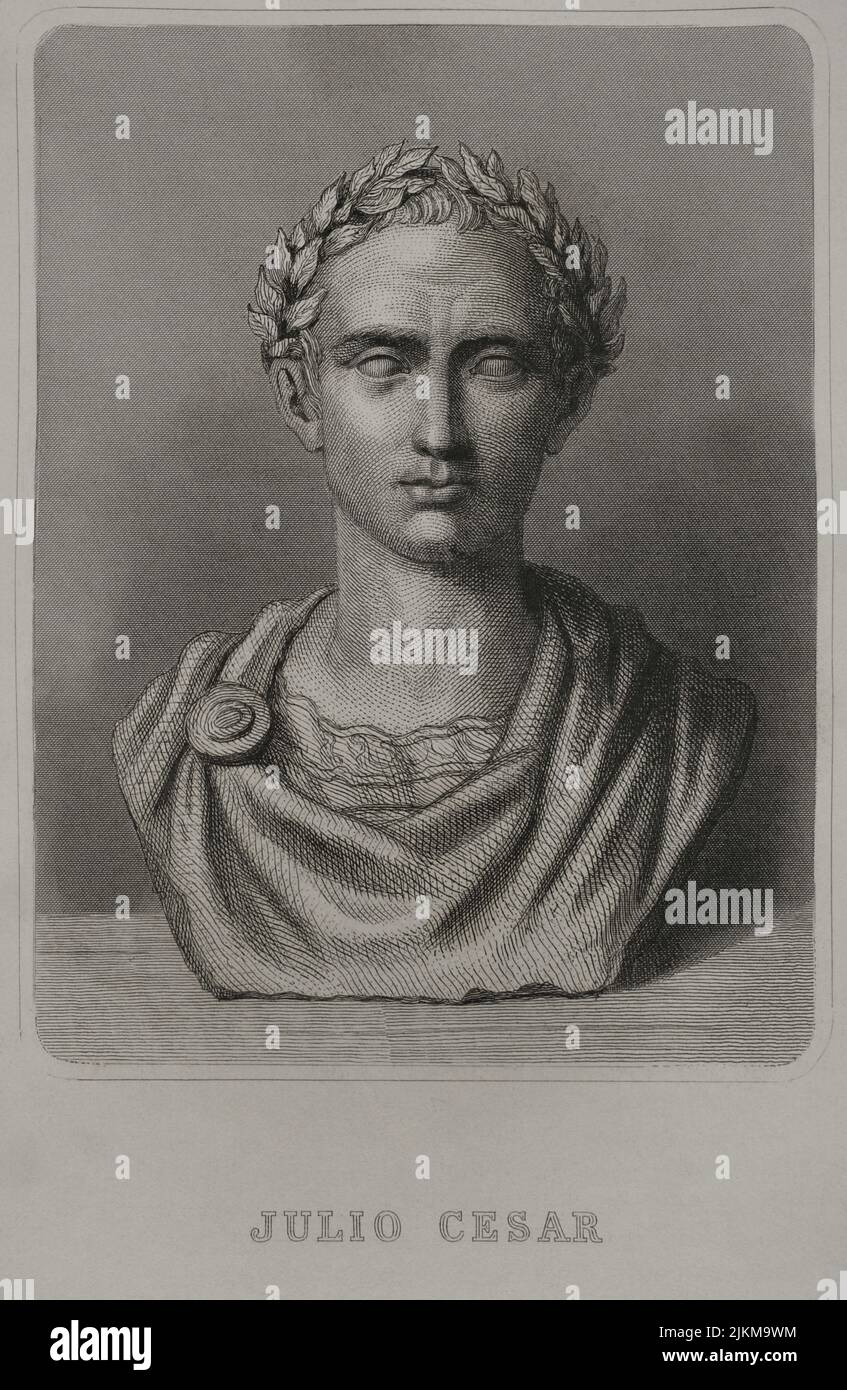 Gaius julius caesar roman emperor in 60 bc hi-res stock photography and ...