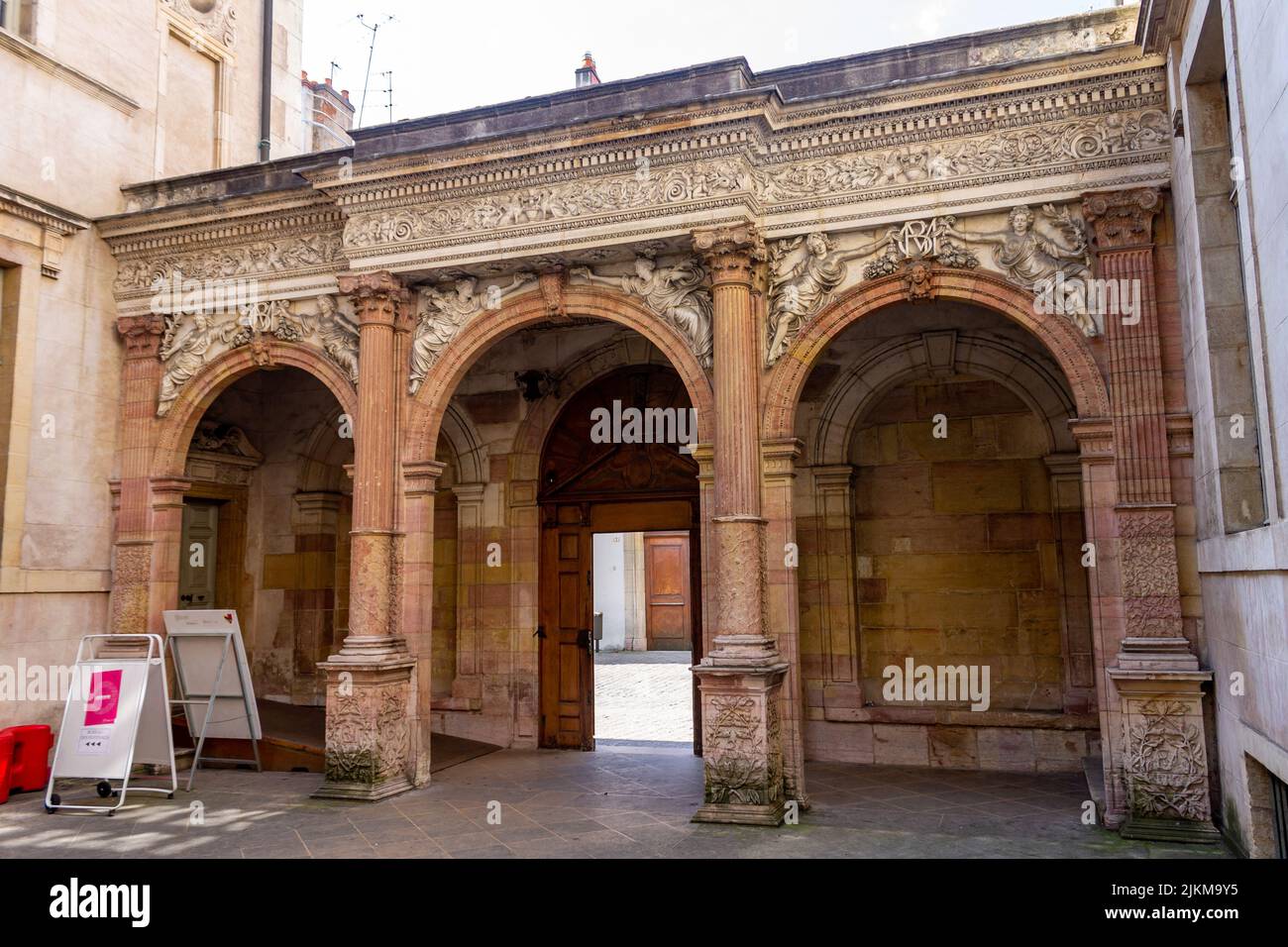 The historical buildings in downtown Dijon, France Stock Photo - Alamy