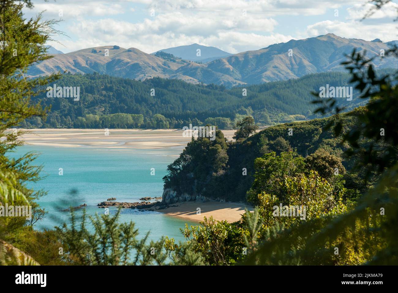 Sandy Bay at Marahau in the Abel Tasman National Park South Island New Zealand Stock Photo - Alamy