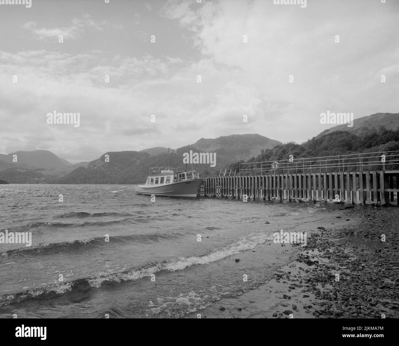 Ullswater summer Black and White Stock Photos & Images - Alamy