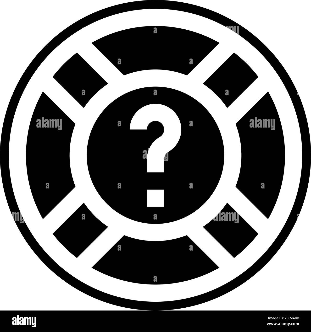 help icon black vector illustration Stock Vector Image & Art - Alamy