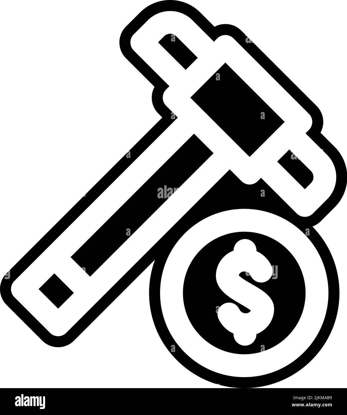 mining icon black vector illustration Stock Vector Image & Art - Alamy