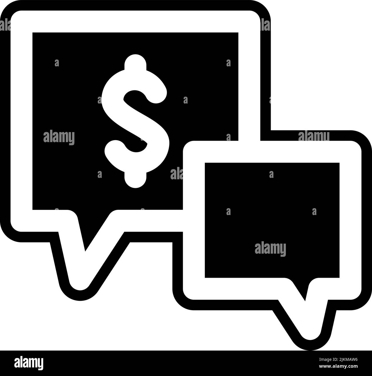 finance icon black vector illustration Stock Vector Image & Art - Alamy
