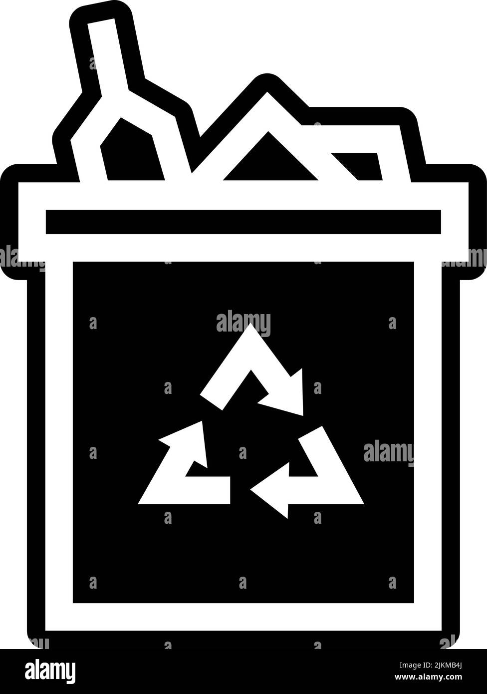Waste sorting paper cardboard Black and White Stock Photos & Images - Alamy