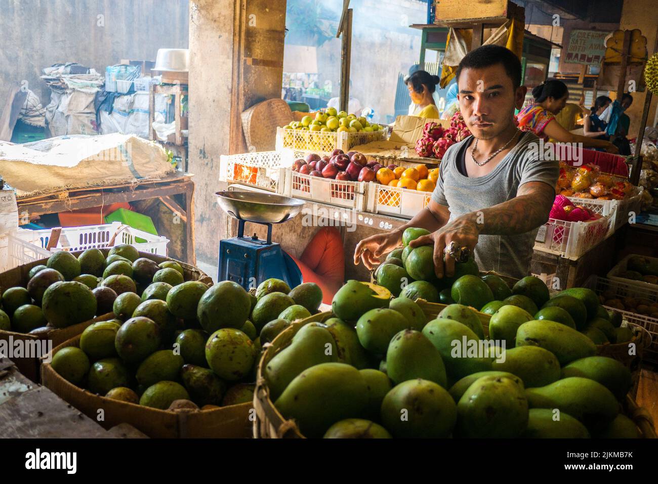 Ubud local food market bali hi-res stock photography and images - Alamy