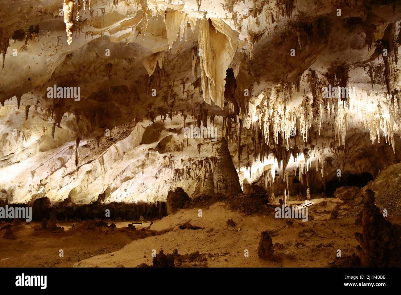 Beautiful stalagmites stalactites in cave hi-res stock photography and ...
