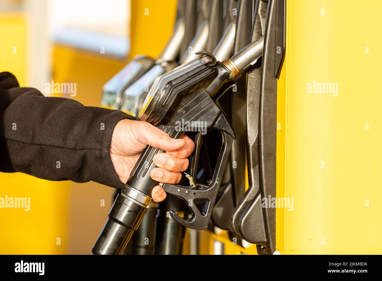 Lpg pump nozzle hi-res stock photography and images - Alamy