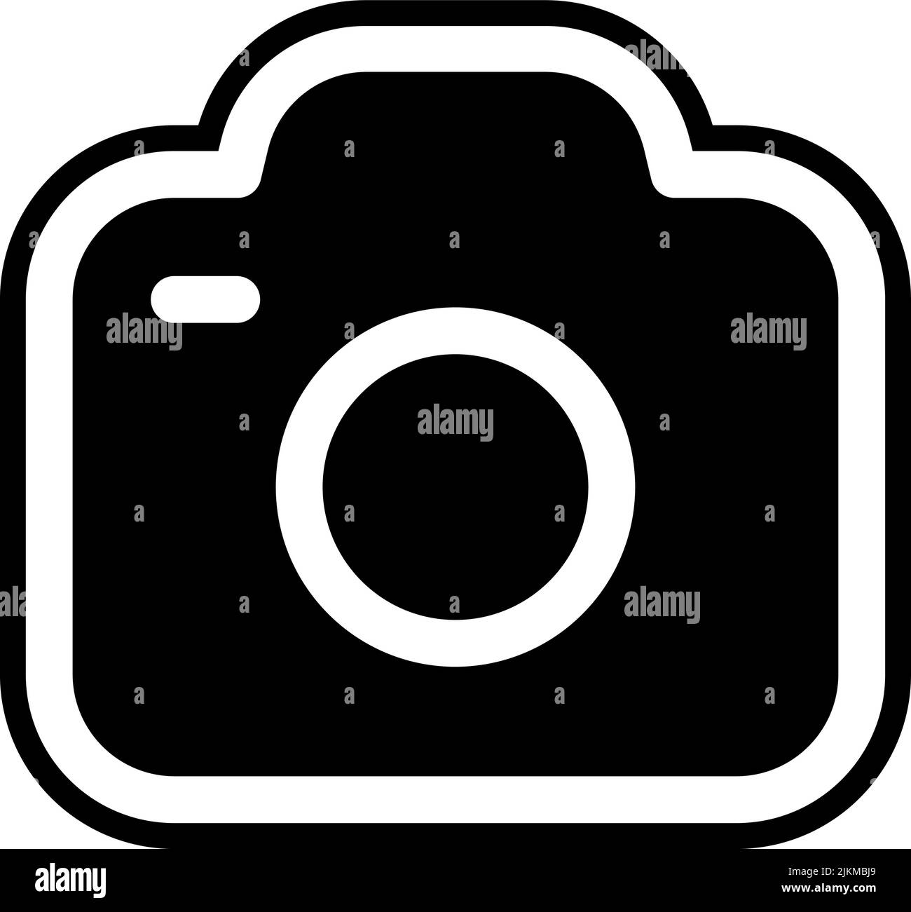 camera icon black vector illustration Stock Vector Image & Art - Alamy