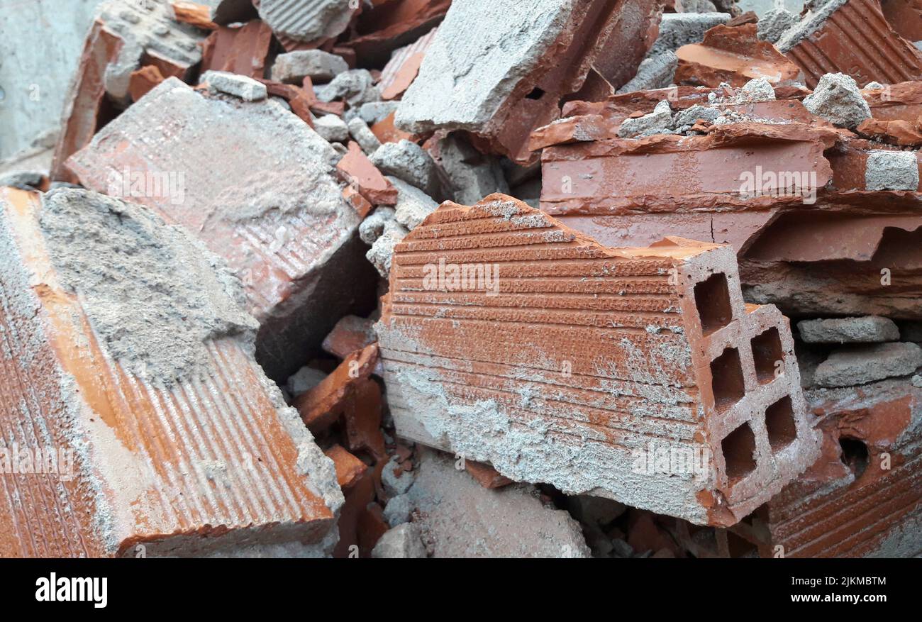 Broken bricks hi-res stock photography and images - Alamy