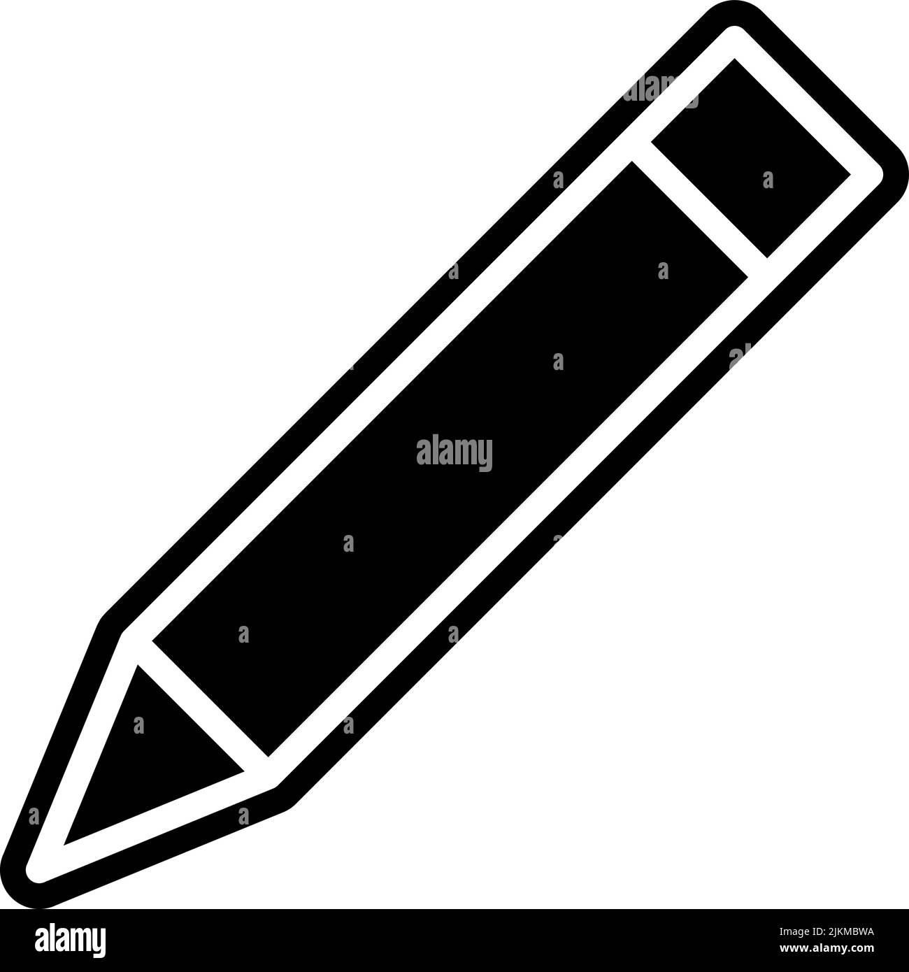 edit icon black vector illustration Stock Vector Image & Art - Alamy
