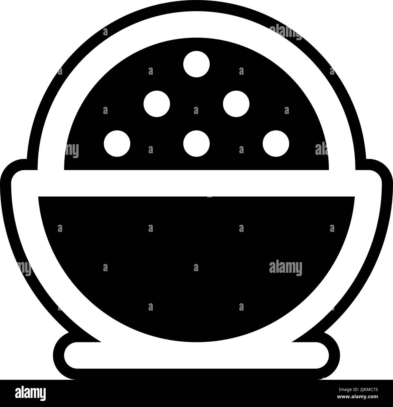 rice icon black vector illustration Stock Vector Image & Art - Alamy