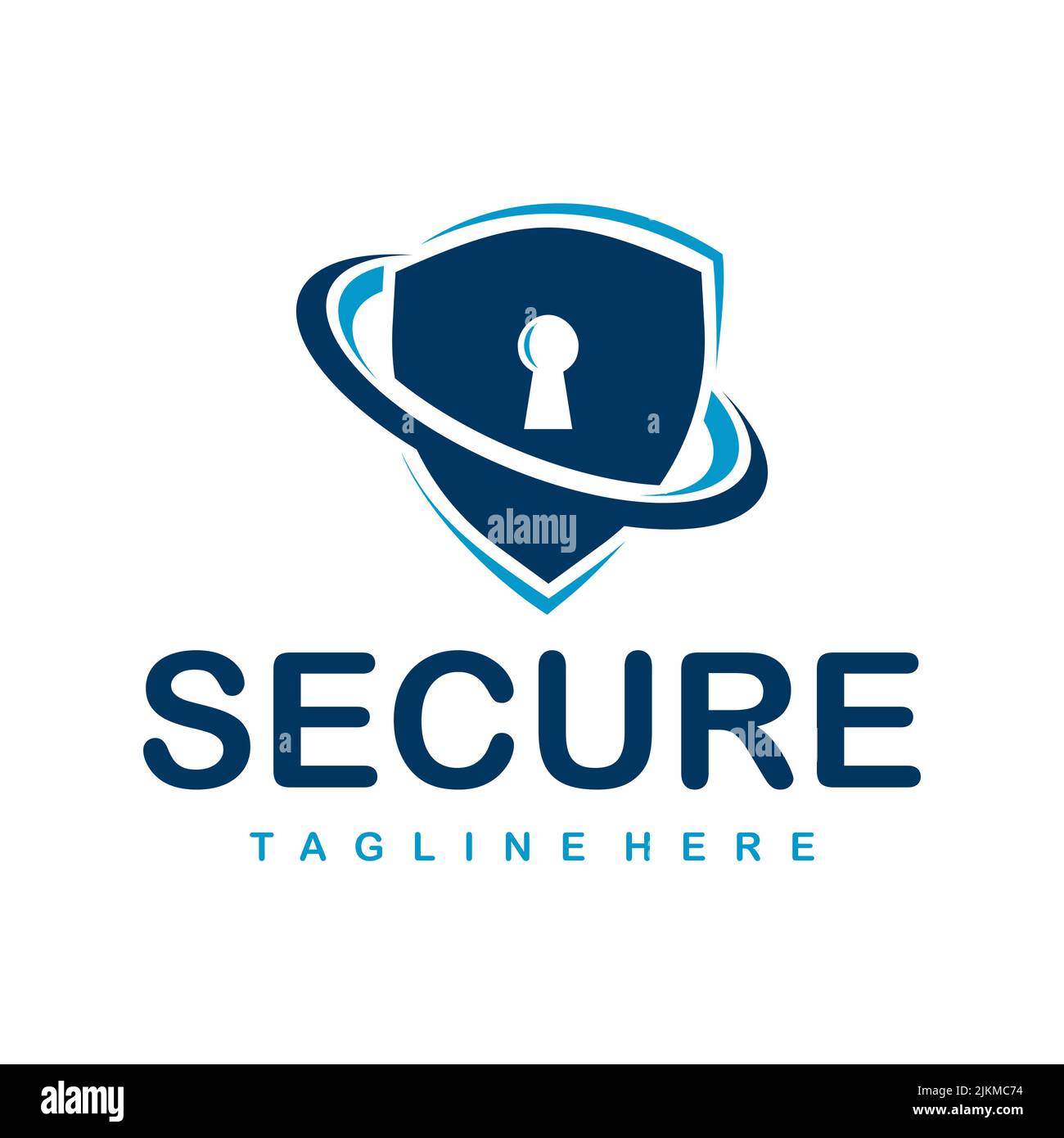 The security service logo Cut Out Stock Images & Pictures - Alamy