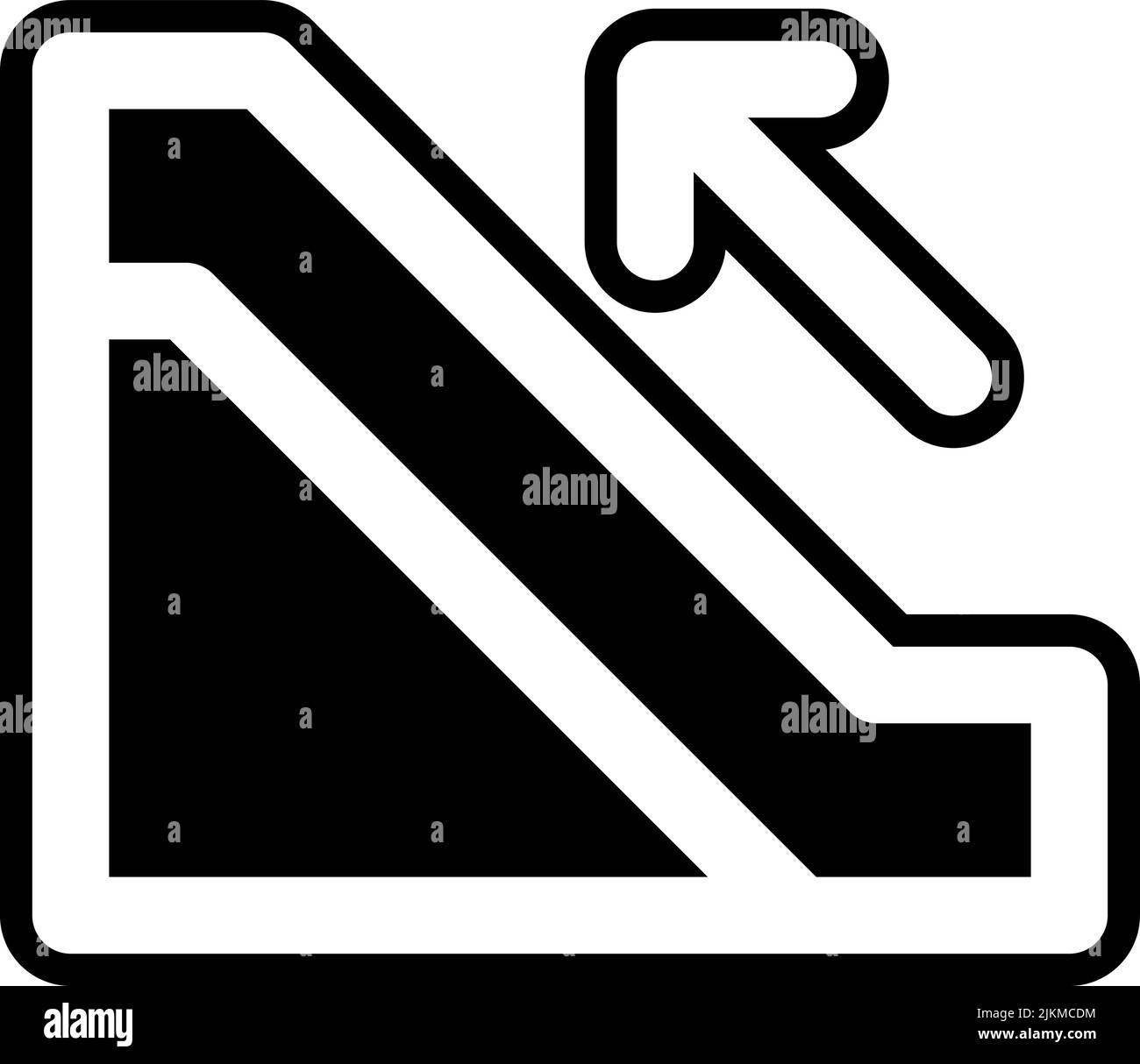 upstairs icon black vector illustration Stock Vector Image & Art - Alamy