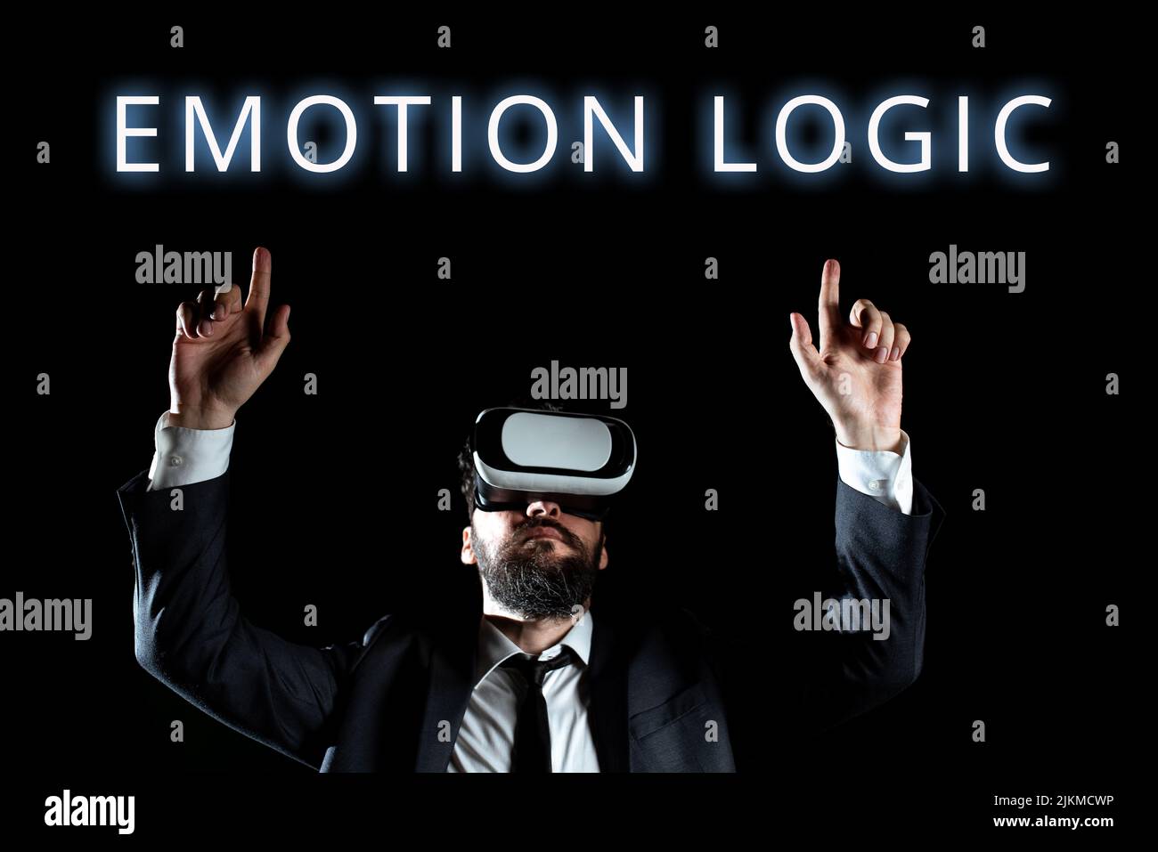 Text sign showing Emotion Logic. Business concept Heart or Brain Soul ...