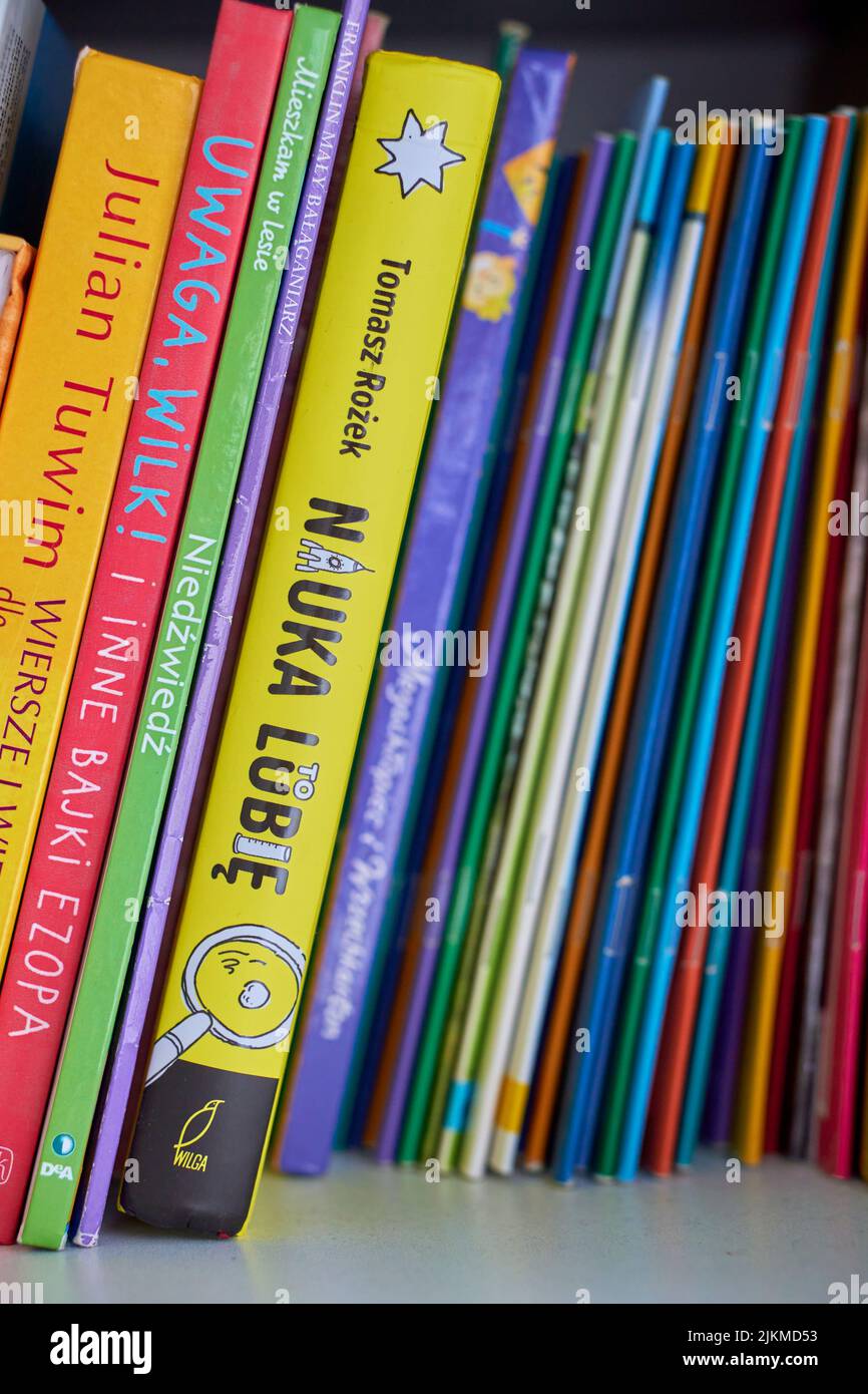Row Of Kids Books