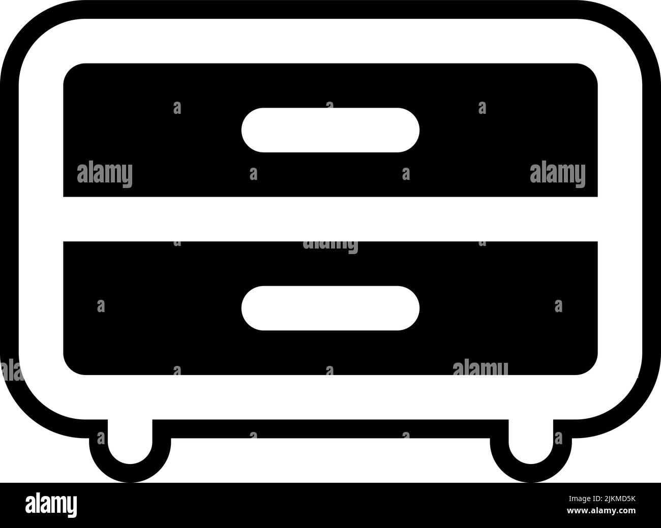 cabinet icon black vector illustration Stock Vector Image & Art - Alamy