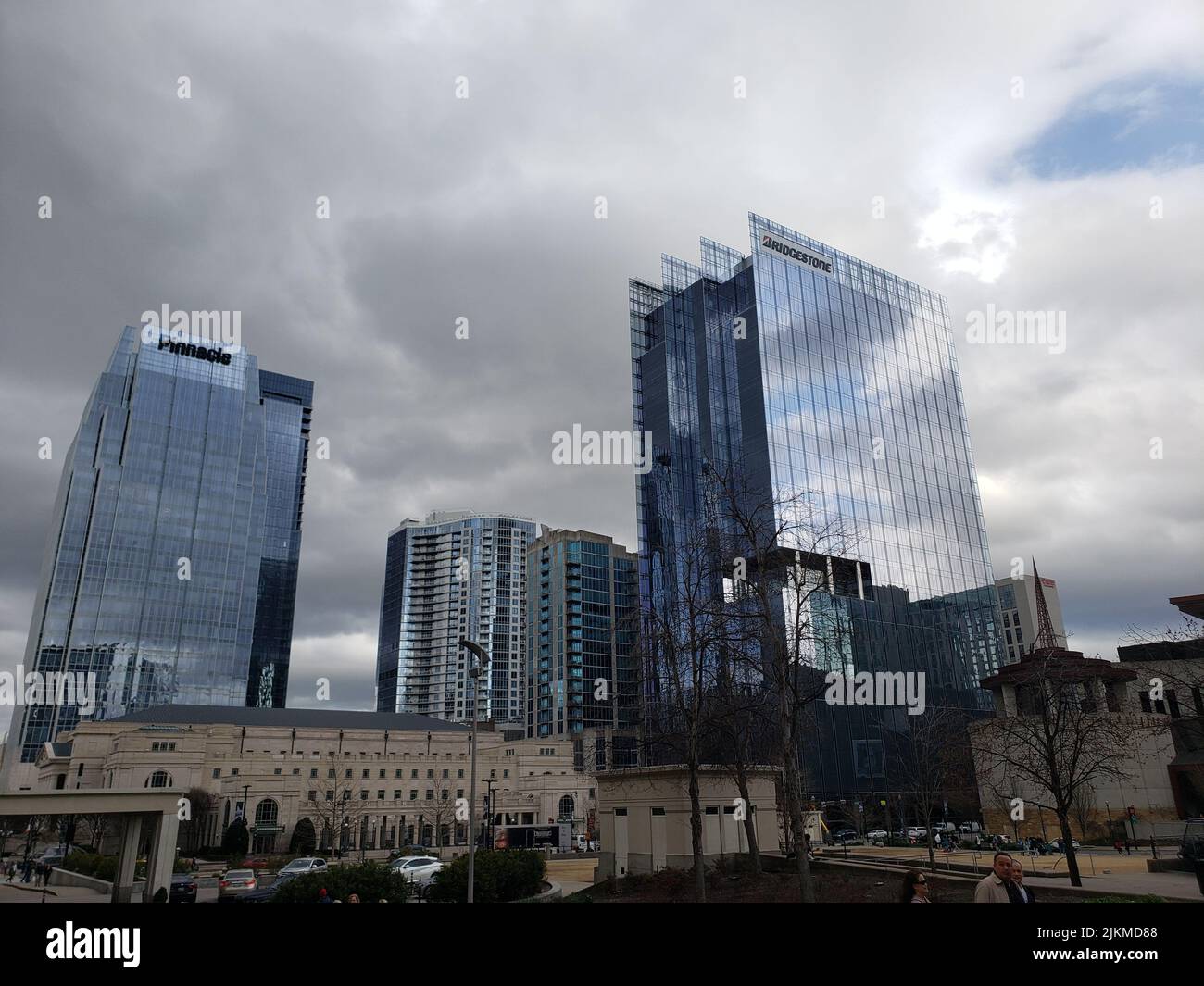 Buildings of Downtown Nashville, Tennessee Stock Photo - Alamy