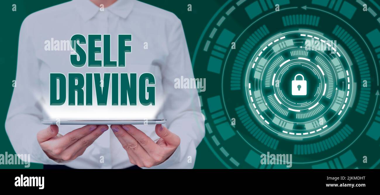 Inspiration Showing Sign Self Driving Business Idea Autonomous Vehicle Ability To Navigate