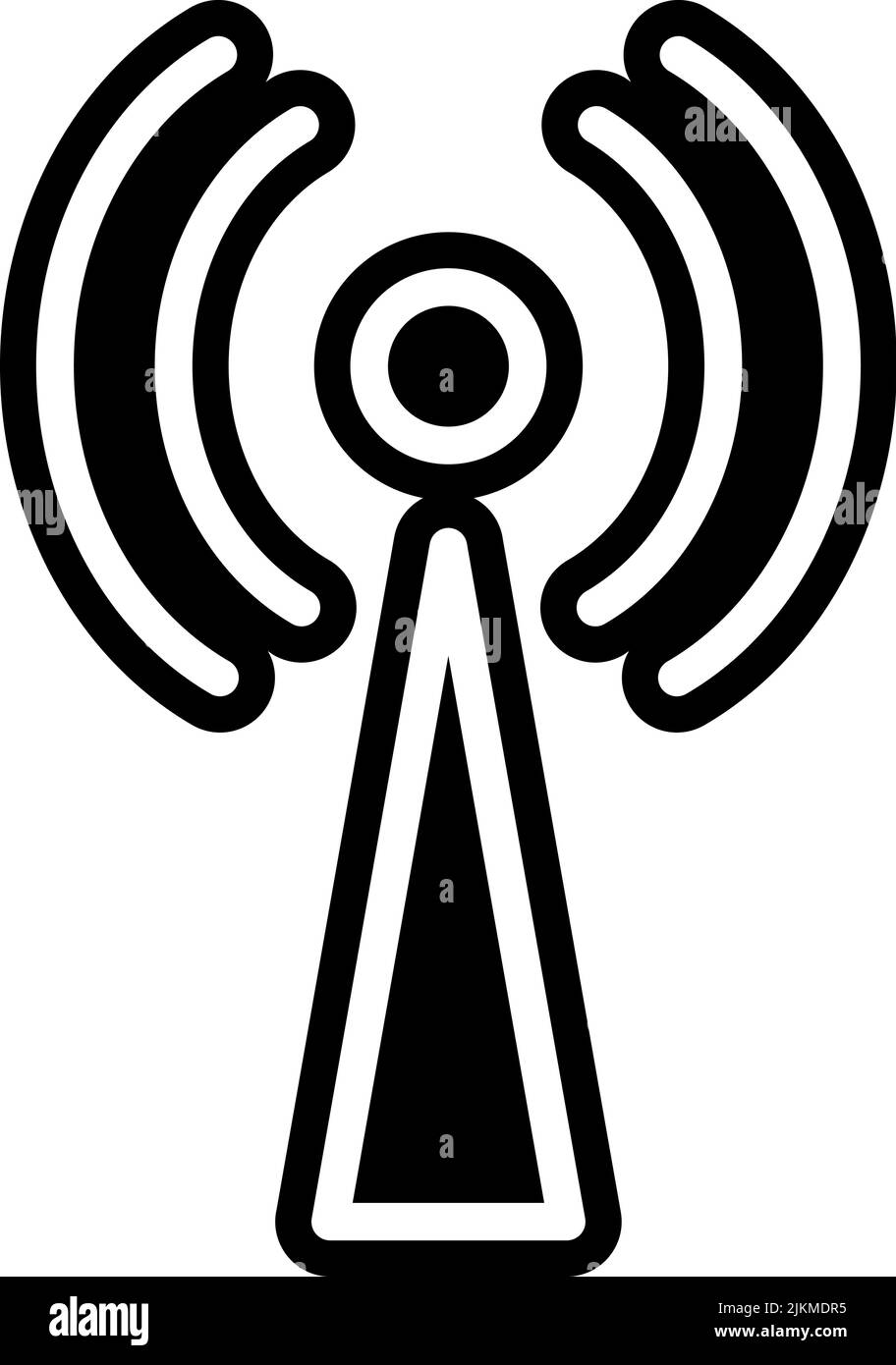 hotspot icon black vector illustration Stock Vector Image & Art - Alamy