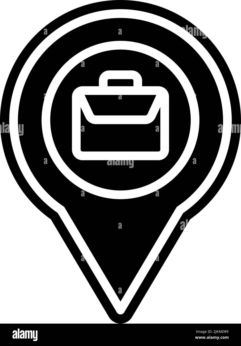 location icon black vector illustration Stock Vector Image & Art - Alamy