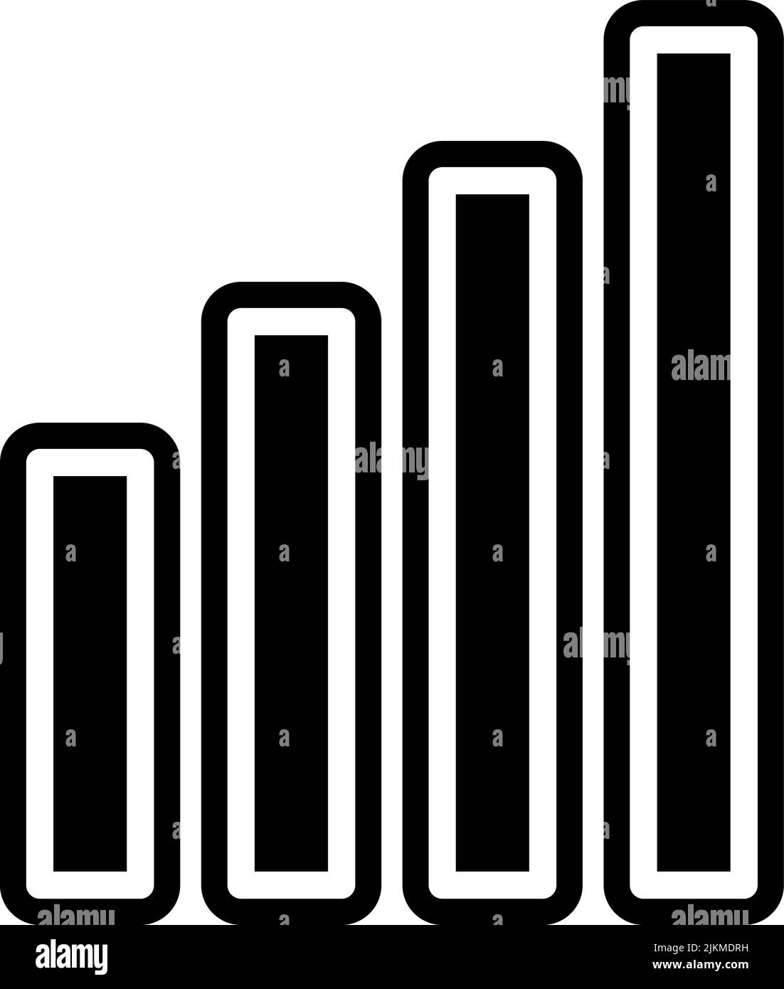 signal icon black vector illustration Stock Vector Image & Art - Alamy