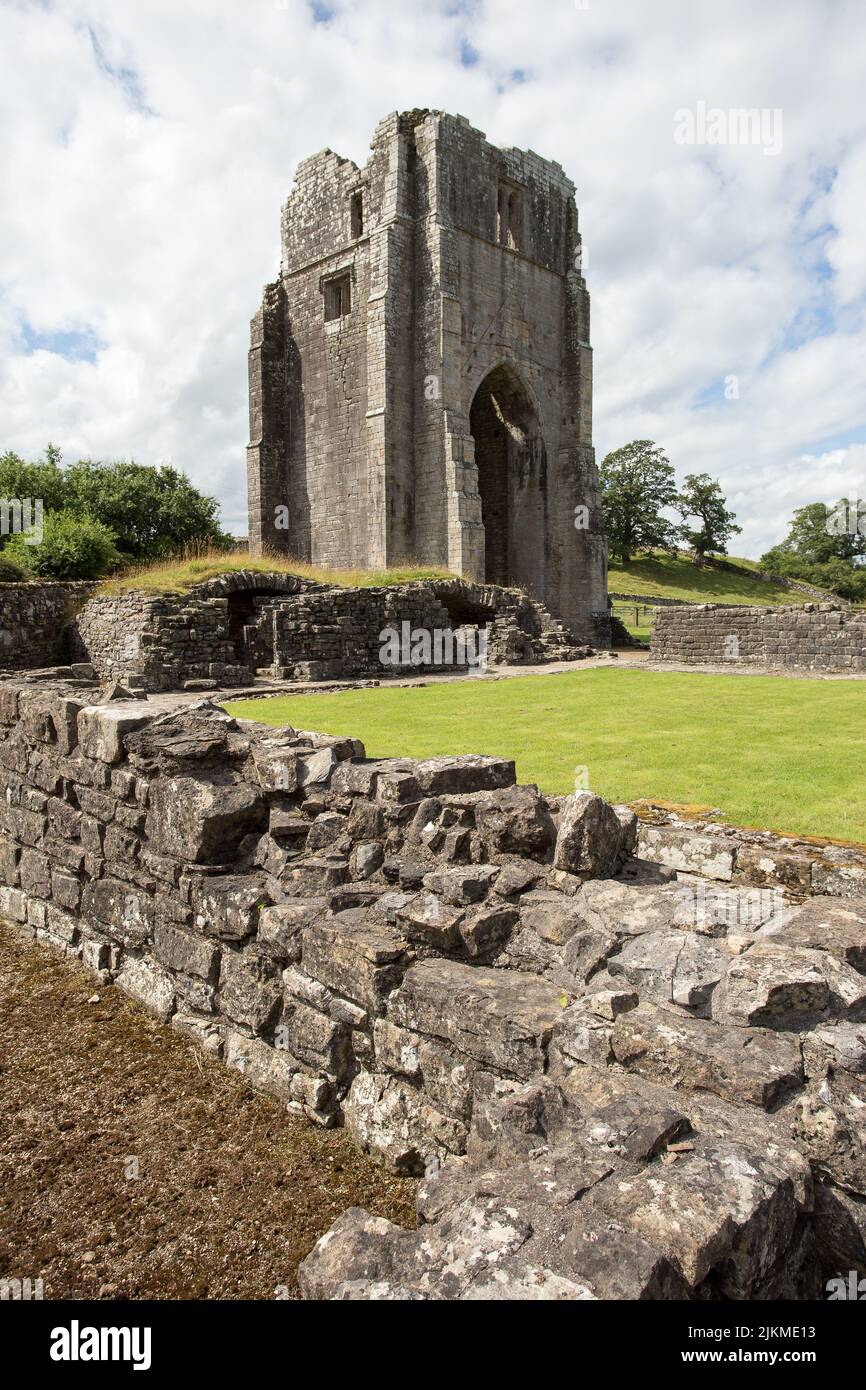 Shap Abbey ruins Lake District Cumbria Stock Photo - Alamy