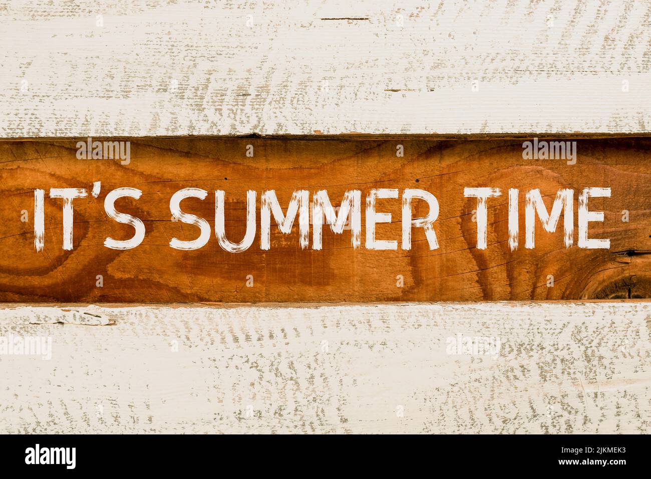 Inspiration showing sign It S Summer Time. Internet Concept Relax sunny ...
