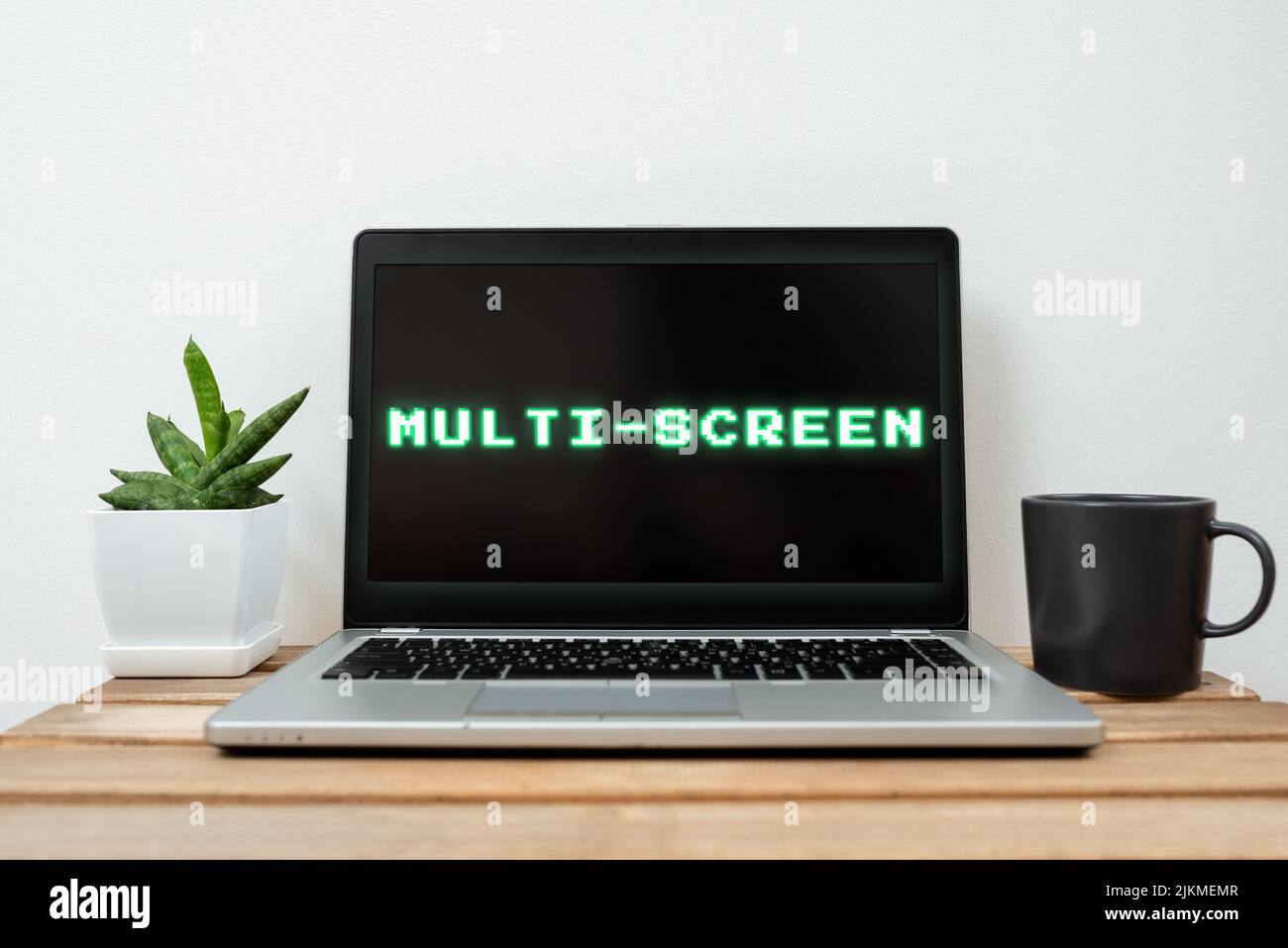 Conceptual caption Multi Screen. Conceptual photo Having or involving ...