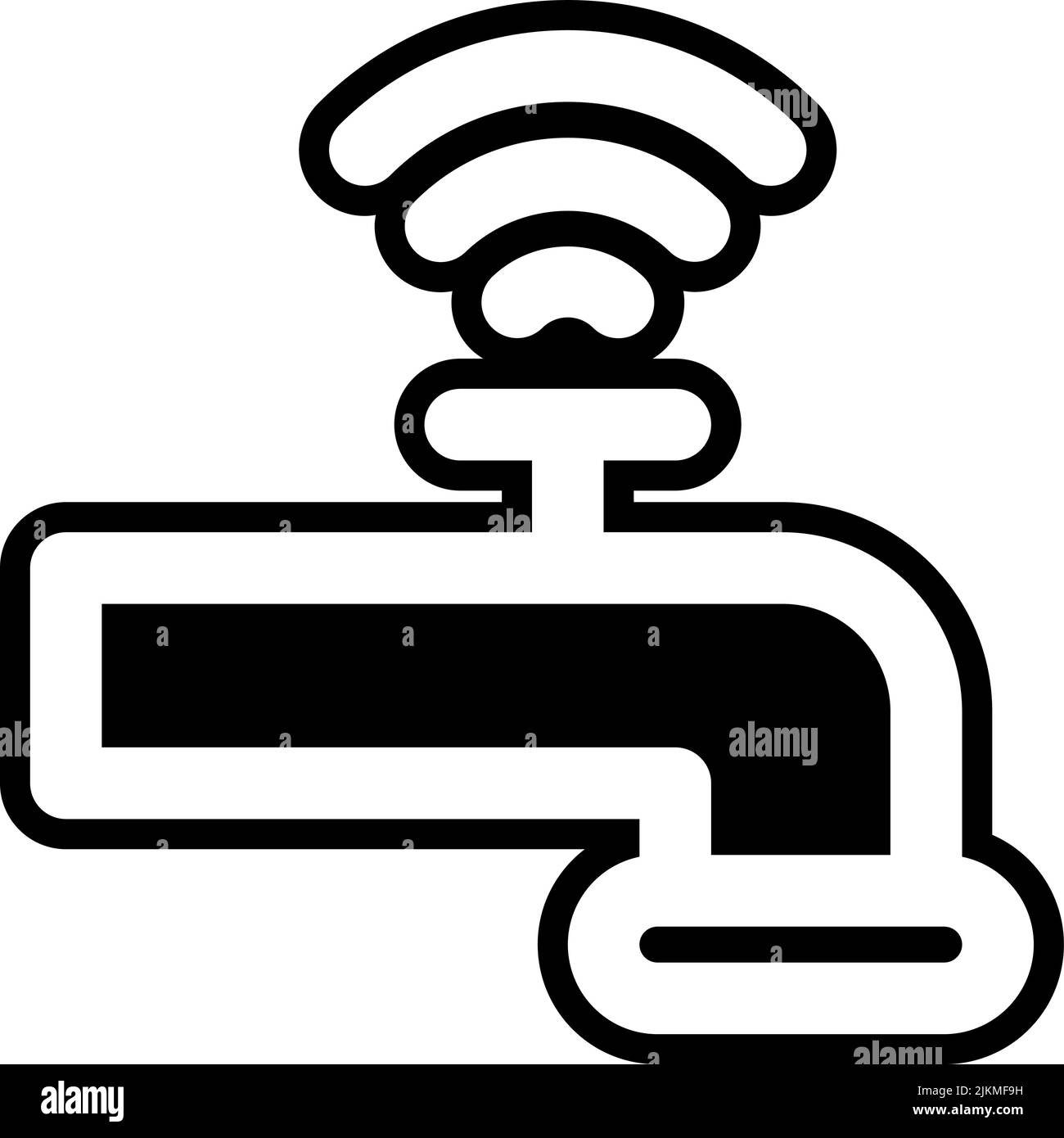 Old tap drip cutout Stock Vector Images - Alamy