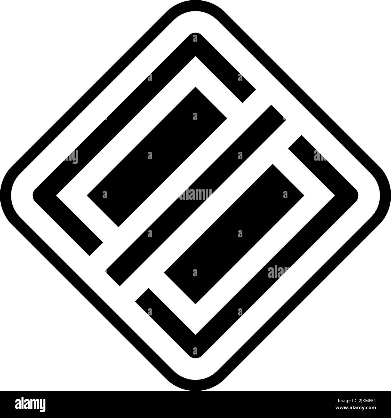 end of priority icon black vector illustration Stock Vector Image & Art ...
