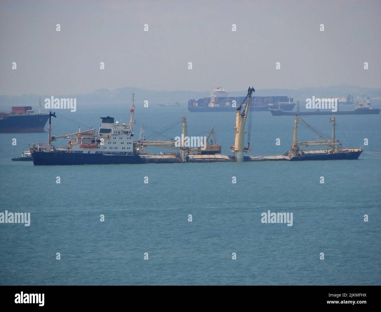 Container Ship Breaks In Two