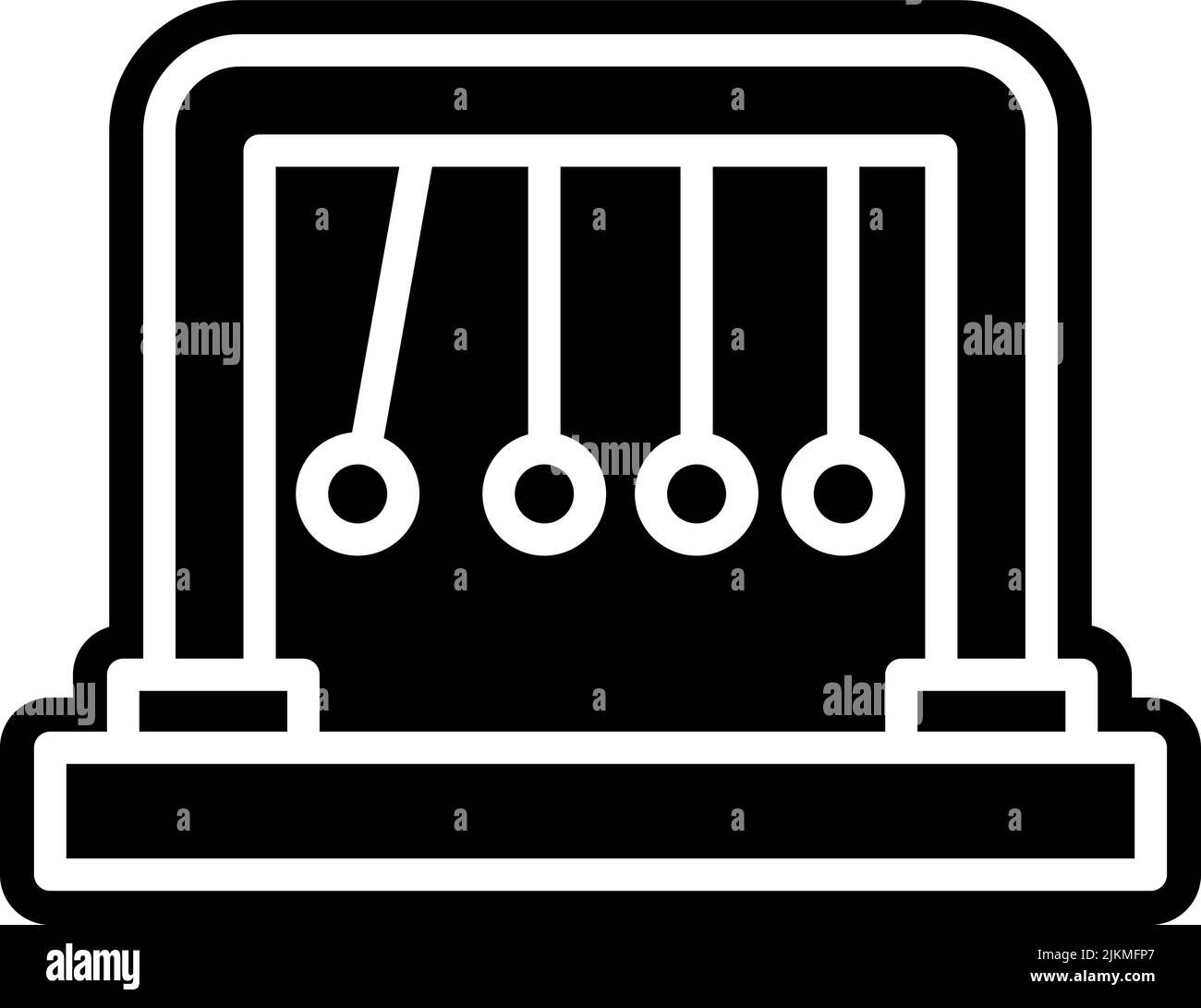 balls icon black vector illustration Stock Vector Image & Art - Alamy