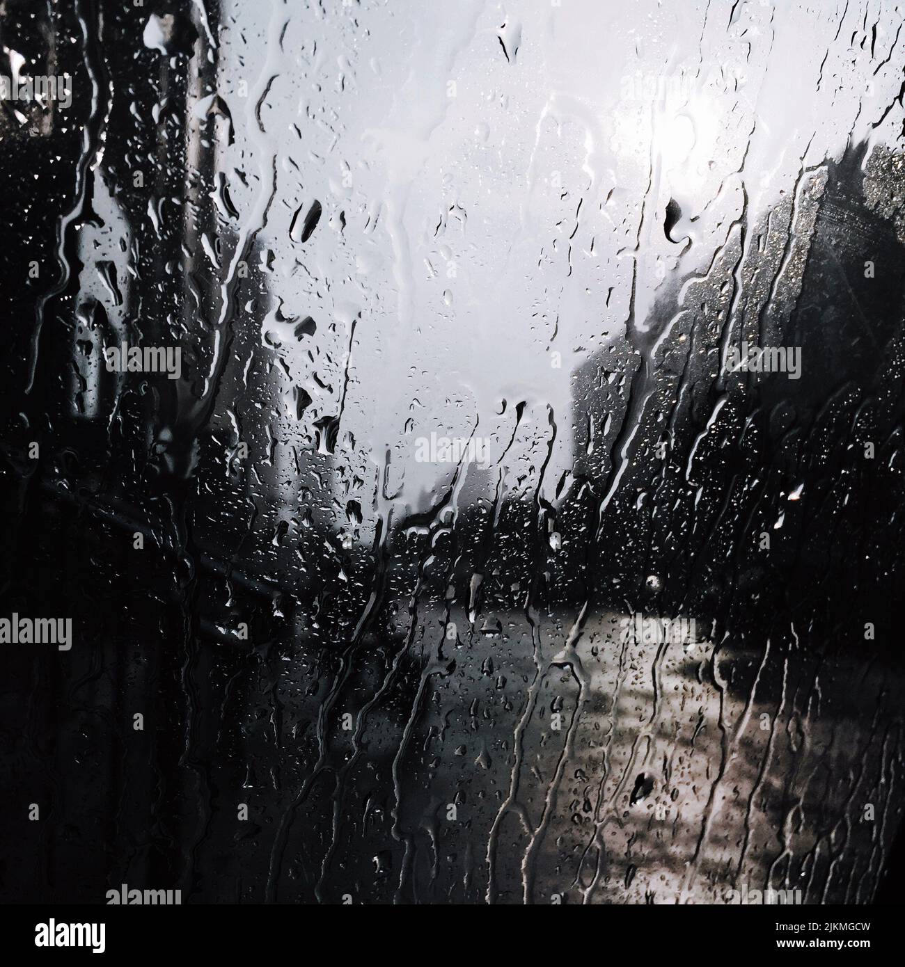 Raindrop on wet surface hi-res stock photography and images - Alamy