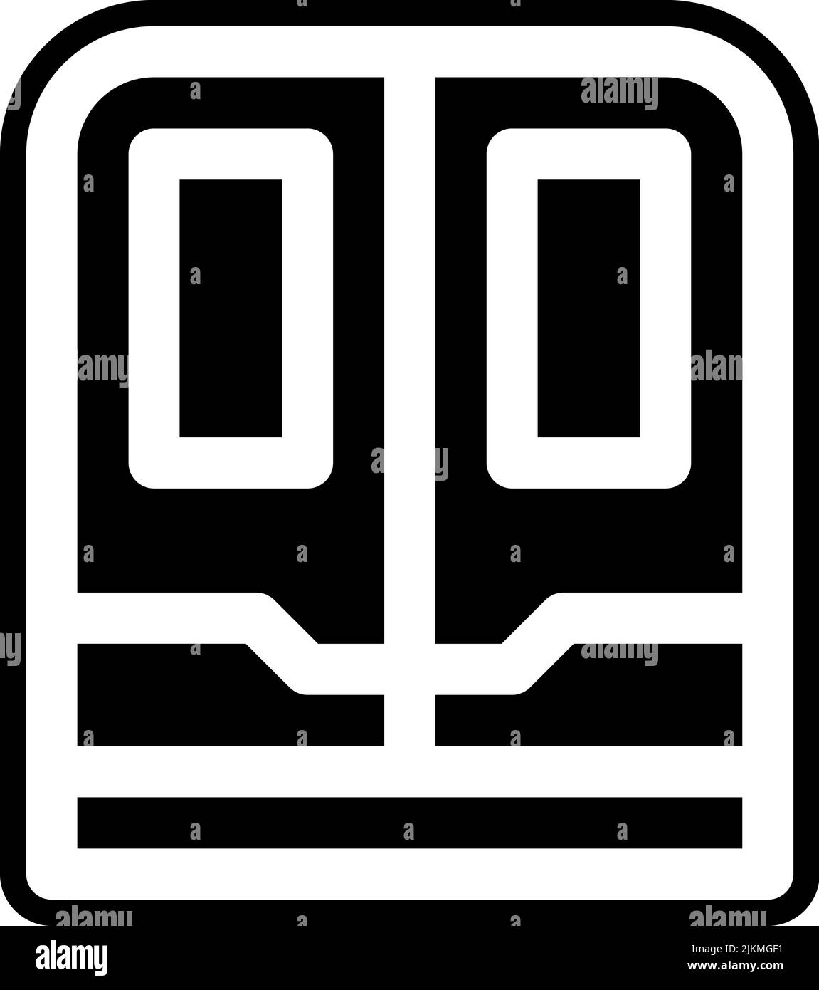 port icon black vector illustration Stock Vector Image & Art - Alamy