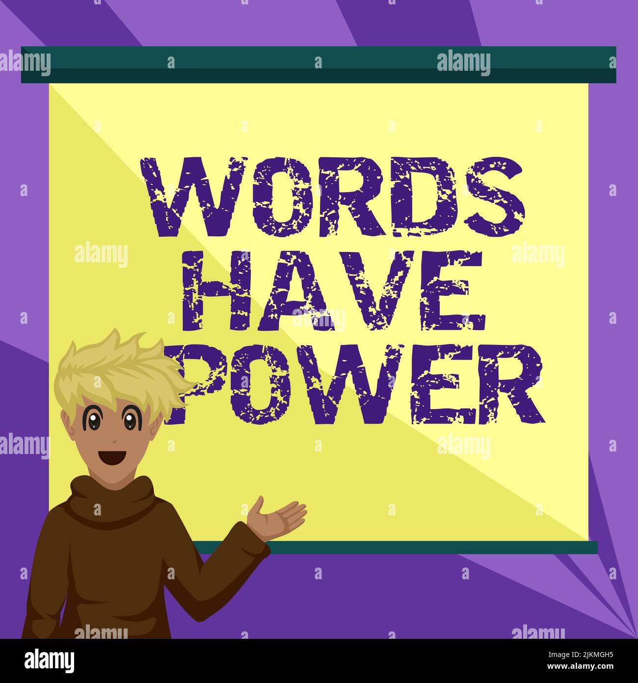 Hand writing sign Words Have Power. Conceptual photo Energy Ability to ...