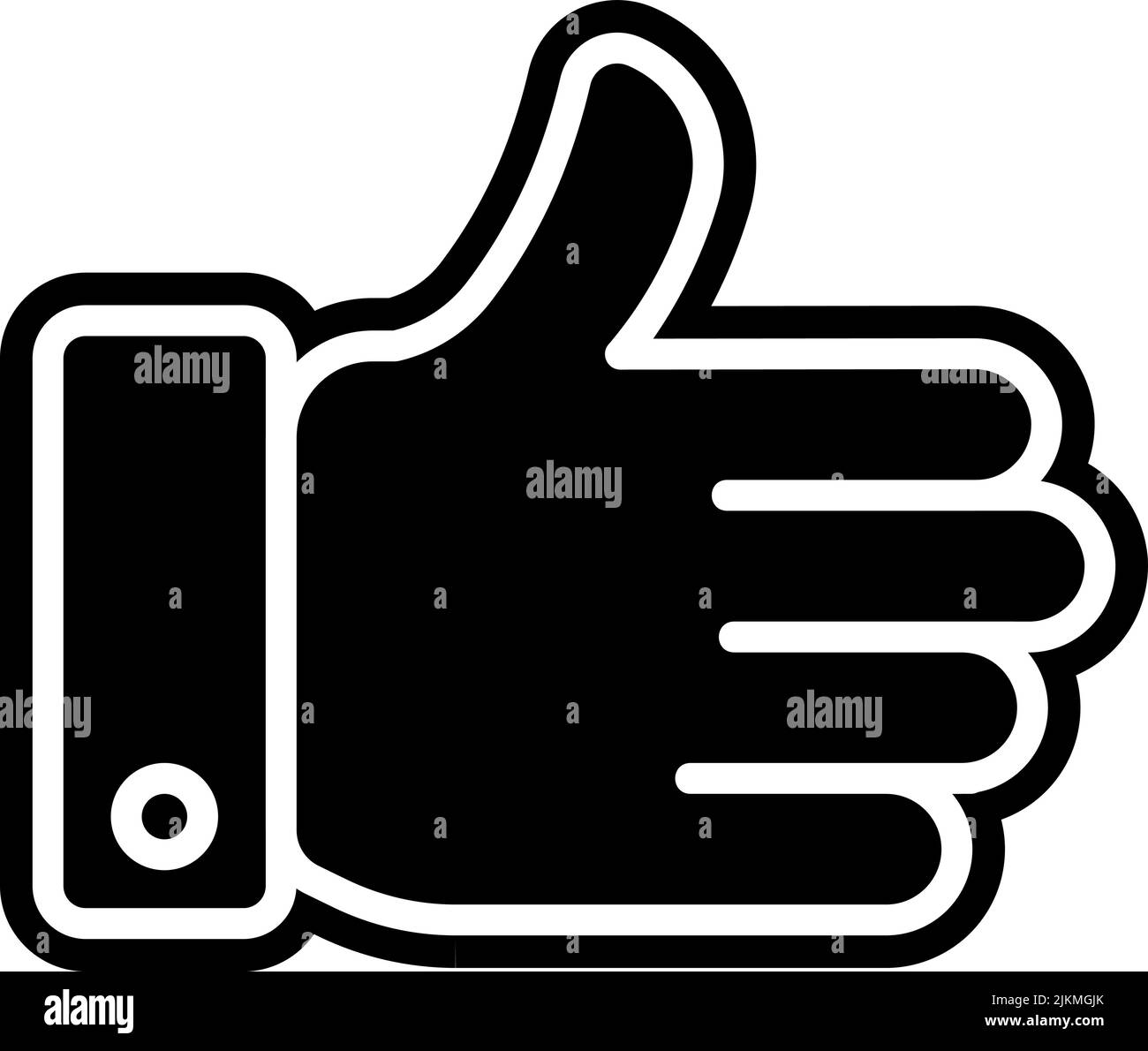 like icon black vector illustration Stock Vector Image & Art - Alamy