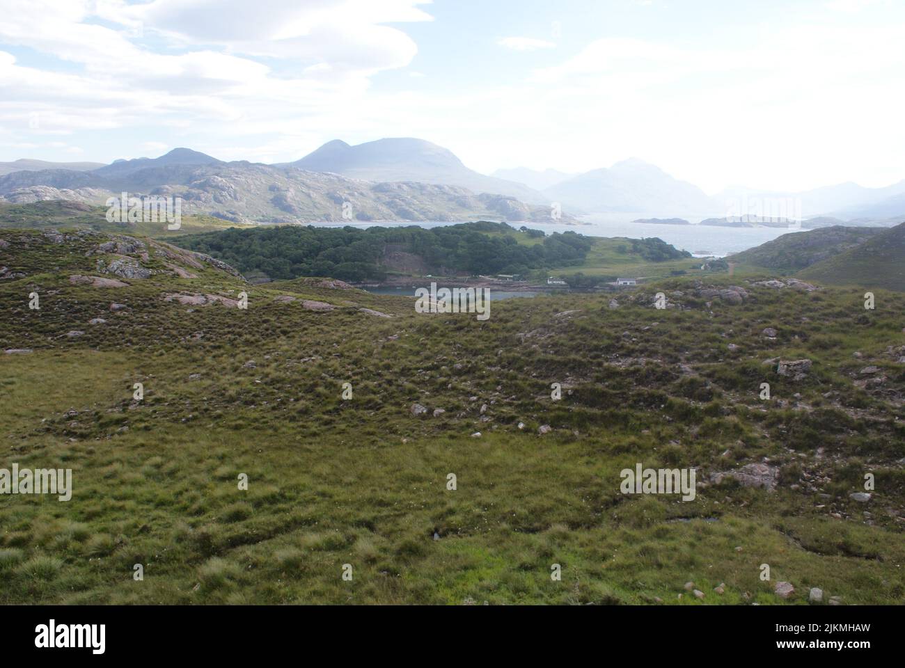Sunny scotland hills lake hi-res stock photography and images - Alamy