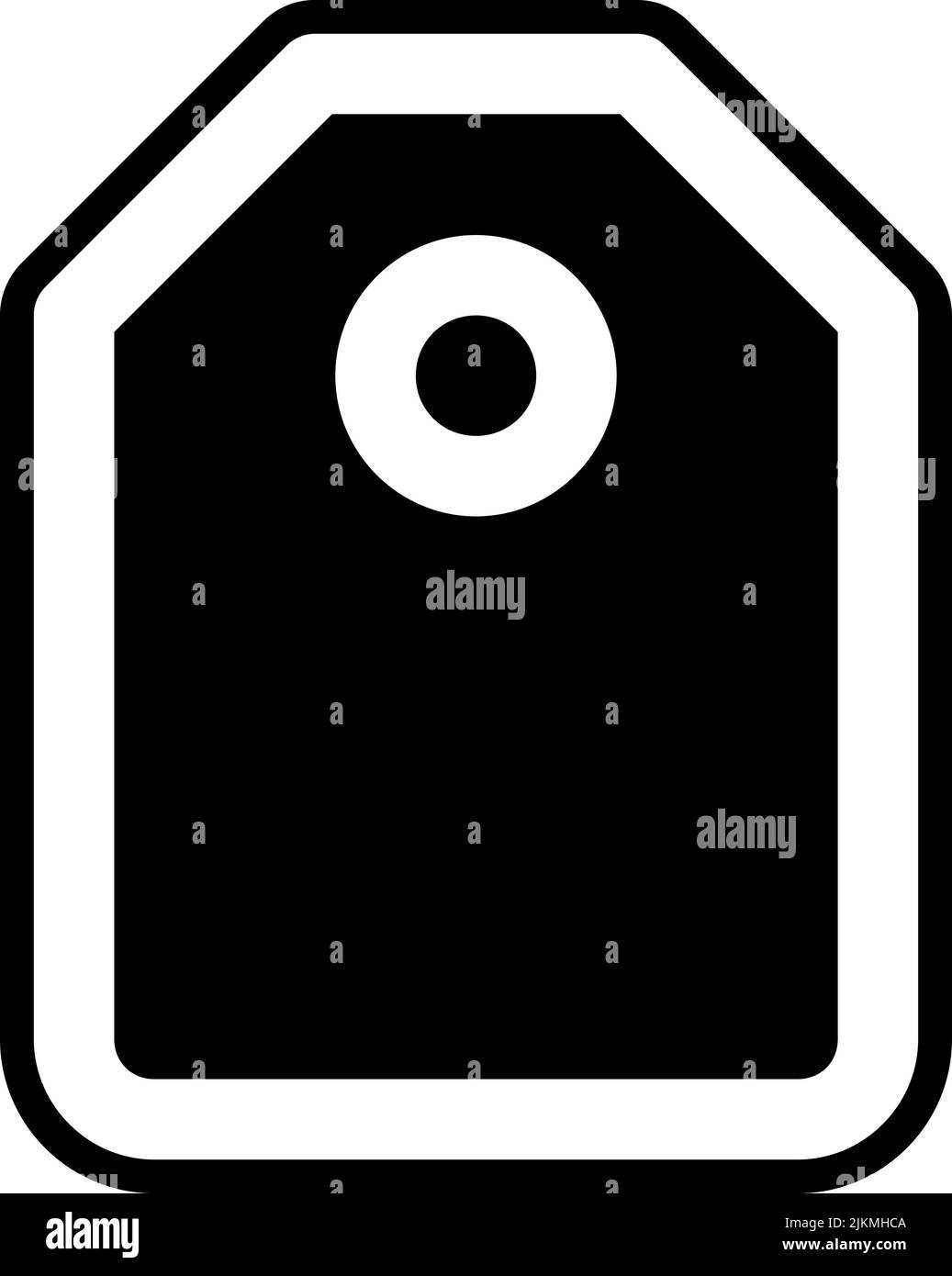 tag icon black vector illustration Stock Vector Image & Art - Alamy