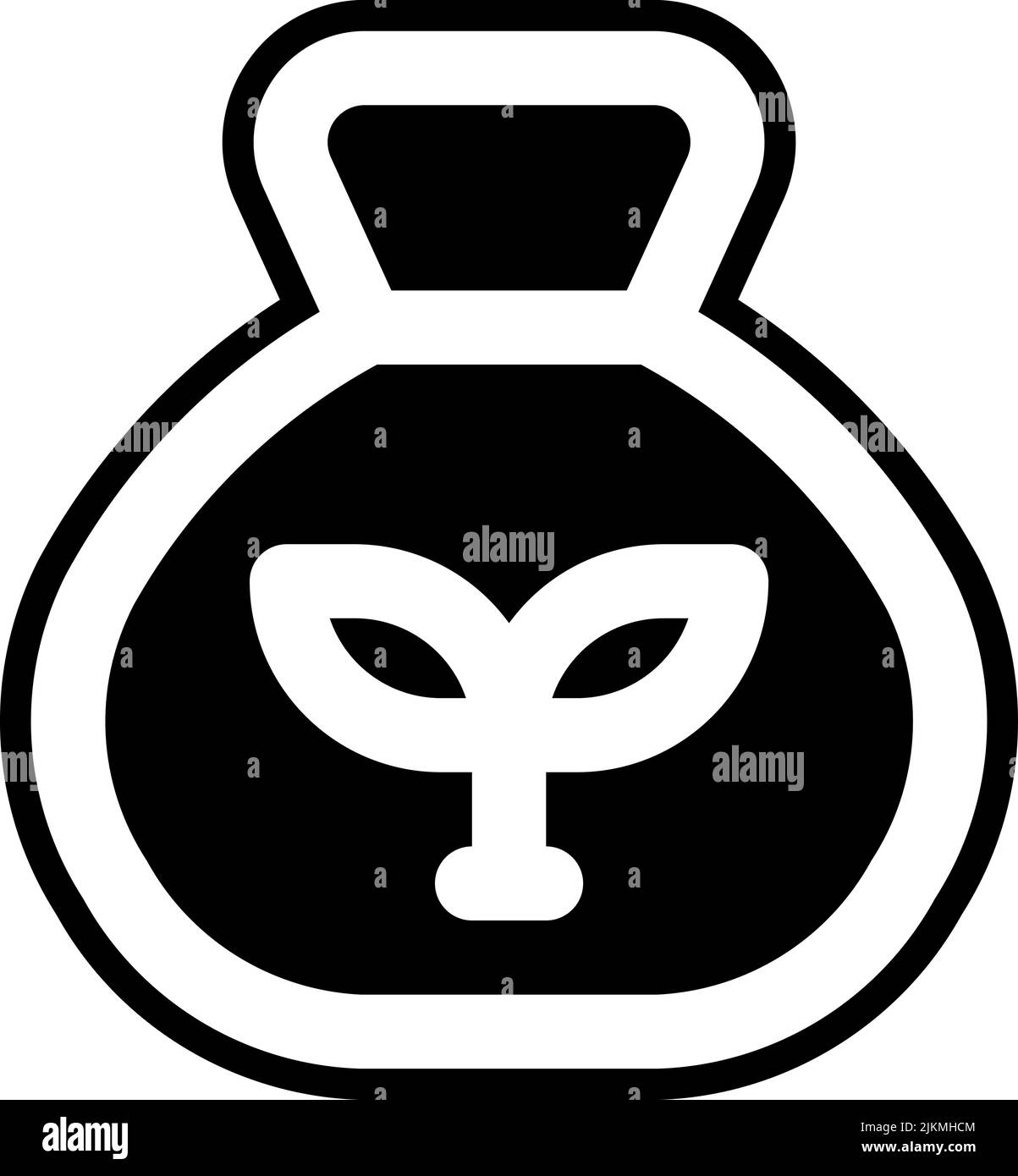 seed icon black vector illustration Stock Vector Image & Art - Alamy