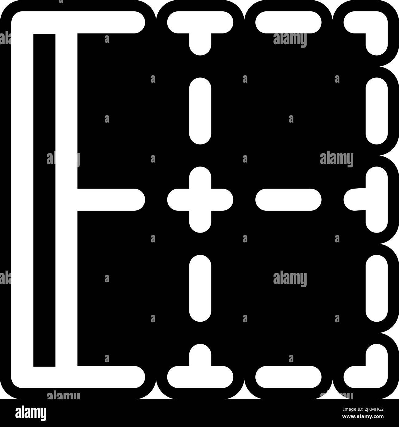 left border icon black vector illustration Stock Vector Image & Art - Alamy